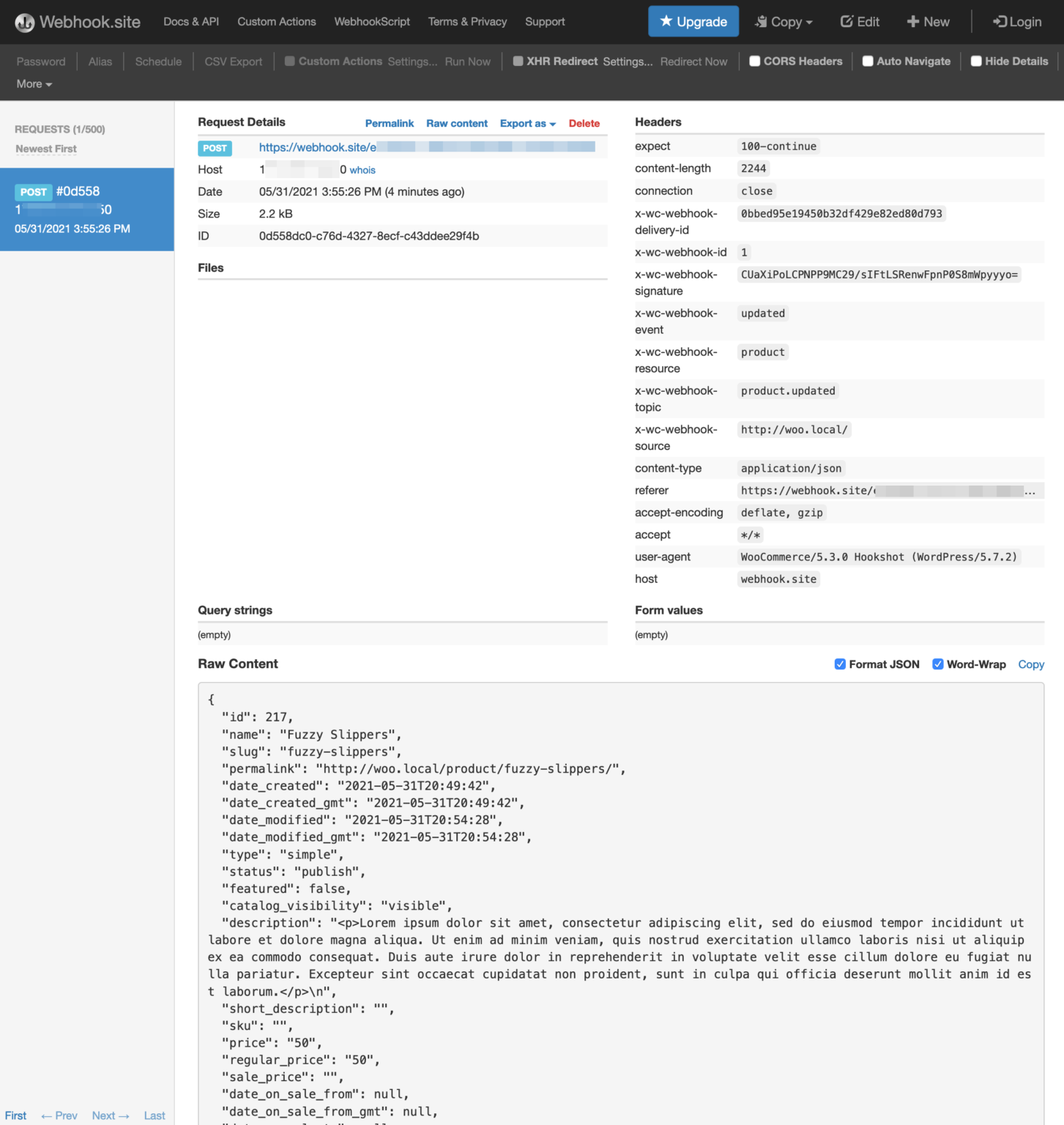 How to set up WooCommerce webhooks and verify they are working